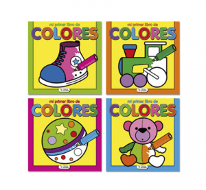 CUADERNOS PARA COLOREAR MI PRIMER LIBRO DE COLORES | Cartafol